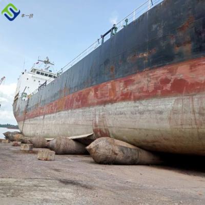 Cina Airbag di gomma gonfiabili Marine Launching Airbag With Fittings in vendita