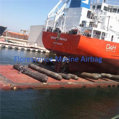 Cina Airbag di lancio durevoli per navi marittime con durata di 6-10 anni e strati flessibili in vendita