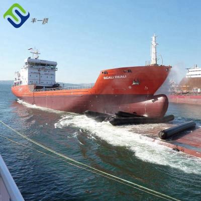 Cina Airbag di gomma marino affidabile di diametro personalizzato da 0,6-2,8 m per atterraggio e salvataggio in vendita