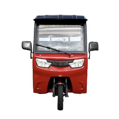China Exclusieve 1.6m Big Power Cargo elektrische driewieler 1200W/1500W halfgesloten motorfiets truck Te koop
