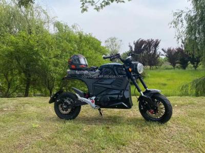 China 72V Electric Adult Fast Electric Motorcycle Motorbike With Disk Brake Electric Scooter for sale