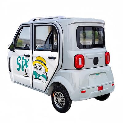 中国 家庭用 ファミリー トラック 完全閉ざされた4席とエネルギーを持つ 1200Wの電気三輪車 販売のため