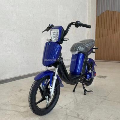 China Streetbikes 500W 48V Moto sem escova Moto Elétrico Motociclo Elétrico Adultos Scooter Bike à venda