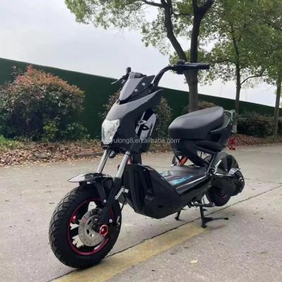China Scooter de moto elétrico de 800W com motor sem escova e estrutura de aço à venda
