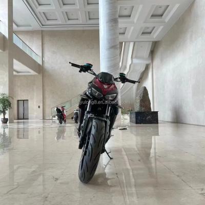 China Motocicleta elétrica de corrida de bateria de lítio para adultos 120km/h Alta velocidade 2000w 5000w 10000w à venda