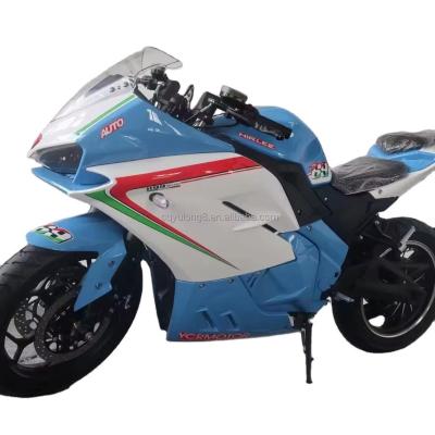 中国 最大速さ 80km/h 高カバーモーター 8000W LEDライト付きレース72Vモーターバイク 販売のため