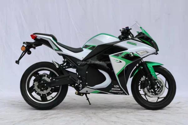 Quality Max Load 200kg Electric Racing Motorcycles with 3000w Power Motor and Lithium for sale