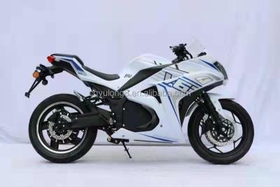China Maximale belasting 200 kg Elektrische racemotorfietsen met 3000w motor en lithiumbatterie Te koop