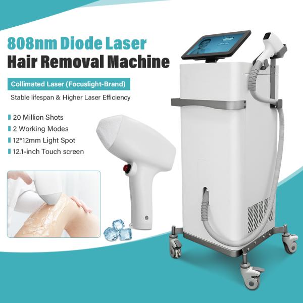 Quality 2025 High Quality Fast Hair Removal Ice 808nm Diode-lasersings Hair Removal Machine for Salon for sale