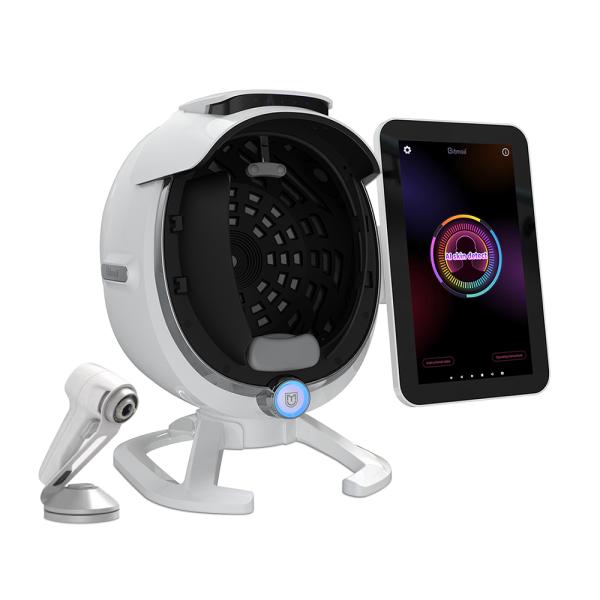 Quality 2 in 1 A6 3D Intelligent AI Face Skin Analyzer with Microscopic Detector for sale