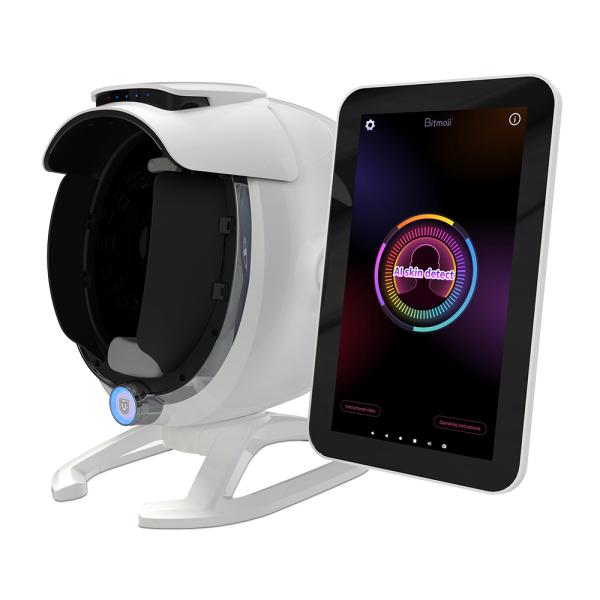 Quality 2 in 1 A6 3D Intelligent AI Face Skin Analyzer with Microscopic Detector for sale