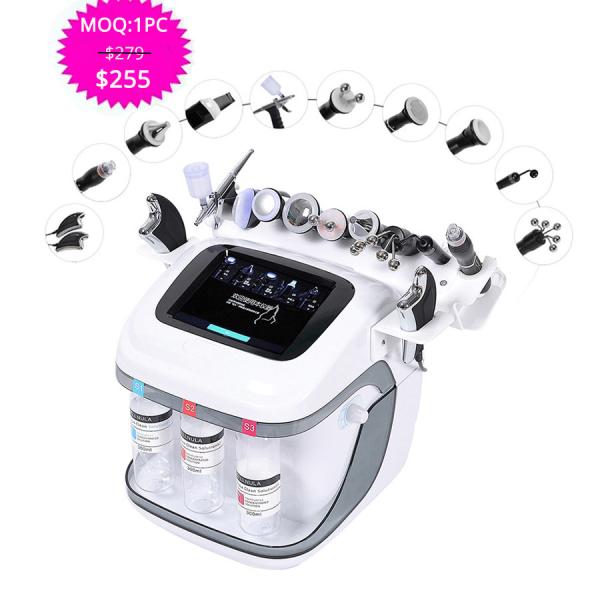 Quality Portable Hyro H2o2 Small Bubble Hydra Aqua Peel Facial Machine 10 in 1 for sale