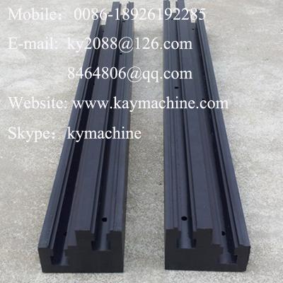 China MC nylone PA66 filled molybdenum disulfide GUIDE CHAINE conveyor chain guide UMHWPE guide  China manufacturer China factory China producer for sale