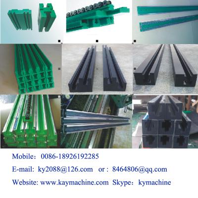 China UHMW-PE guide rail Plastic Guide Rail  Plastic rail for roller chains UHMWPE Chain Guide track guide UHMWPE strips for guide rail roller chain guide   China manufacturer China factory China producer for sale