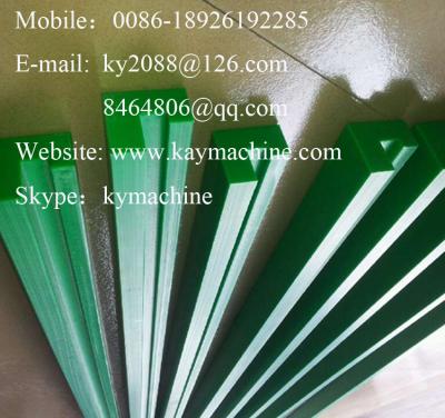 China UHMW-PE guide rail Plastic Guide Rail  Plastic rail for roller chains UHMWPE Chain Guide track guide UHMWPE strips for guide rail roller chain guide  China manufacturer China factory China producer for sale