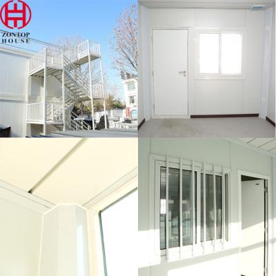Cina Camera prefabbricata del contenitore della tenda di vetro con una progettazione grafica di 4 camere da letto in vendita