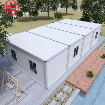 China Hogar prefabricado del envase de la casa de cristal modular prefabricada moderna de Luxry de la fábrica de Zontop en venta
