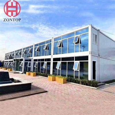 China Het Huis Prefabhuis van China van de Zontopluxe prefabriceerde het Moderne Nieuwe het Kleine Huis van de Villacontainer Te koop