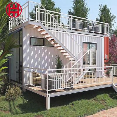 China Zontop klaar moderne assembleert gemakkelijk prefab gemaakte huis van 40 voet-verhaal het toevlucht geprefabriceerde modulaire 20ft vervaardigde huizen Te koop