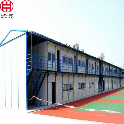 China Van de de luxeopslag van Zonopchina prefabriceerde moderne afneembare ruimte 2 van de het huiscontainer van 20 voet het modulaire prefabhuis Te koop