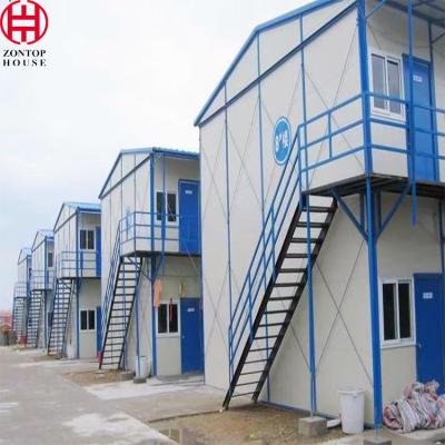 China Van de de luxeopslag van Zonopchina prefabriceerde moderne afneembare ruimte 2 van de het huiscontainer van 20 voet het modulaire prefabhuis Te koop
