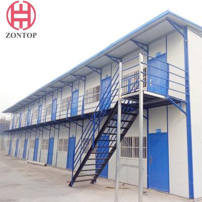 China Van de de luxeopslag van Zonopchina prefabriceerde moderne afneembare ruimte 2 van de het huiscontainer van 20 voet het modulaire prefabhuis Te koop