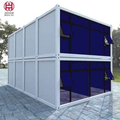 Cina Località di soggiorno modulare moderna pronta di due storie della prova concreta rapida di uragano di Zontop una piccola a buon mercato si dirige le Camere prefabbricate del contenitore in vendita