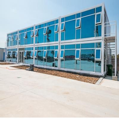China História dois feita pronta fabricada de Zontop armazenamento luxuoso minúsculo moderno casa pré-fabricada modular Containe do escritório de Prefabricat 20ft 40ft à venda