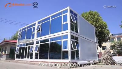 China Casa pré-fabricada do recipiente modular de 2 andares de aço da luz da fábrica de Zontop China à venda