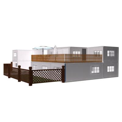 China A casa modular luxuosa de Zontop China Morden pré-fabricou casas do recipiente à venda