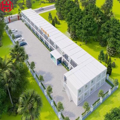 Cina Il flat pack di Zontop Cina ha costruito la Camera prefabbricata domestica modulare di spedizione del contenitore della costruzione prefabbricata di stoccaggio 2 in vendita