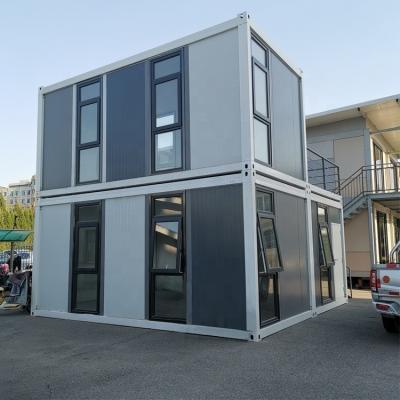 China Da porcelana empilhável portátil moderna 40ft luxuosa de 3 quartos de Zontop 20ft casa expansível de envio da casa do recipiente da casa pré-fabricada à venda