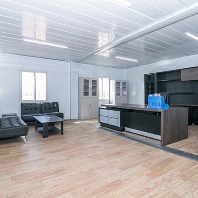 China Van het de slaapkamersglas van de Zontop bouten de moderne luxe snel concrete klaar geprefabriceerde 4 prefabhuizen containerhuis vast Te koop