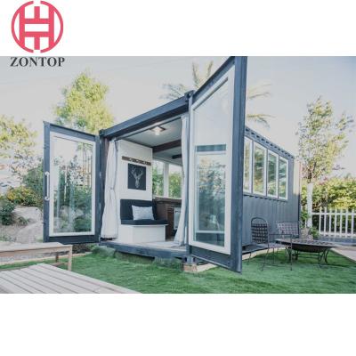 China Zontop het Moderne Leven Draagbare 20 Voet 40ft Huis van de de Huizenbout Geprefabriceerde Container van Luxechina het Prefab Te koop