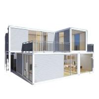 China Expandable Modern Container House 40ft Luxury Flat Pack Prefab Homes for sale