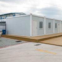 China Expandable Modern Container House 40ft Luxury Flat Pack Prefab Homes for sale