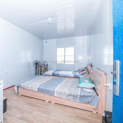 China 20ft 40ft Modern Design Luxury Prefab Container Home With Bedroom Toilet Kitchen for sale