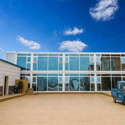 China Quarto luxuoso de vida portátil moderno das casas 3 da casa pré-fabricada do bloco liso 40ft à venda