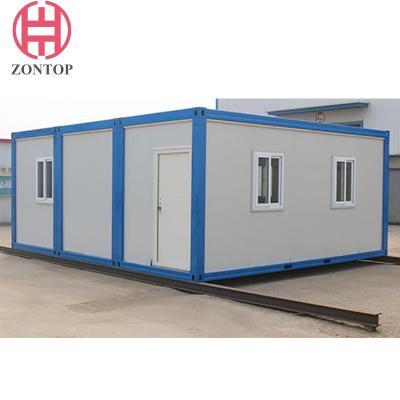 Cina Camera prefabbricata di spedizione del contenitore del flat pack di Zontop del portatile di vita della camera da letto moderna di stoccaggio 2 in vendita
