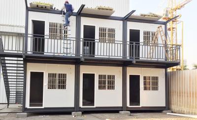 China Gemakkelijke de luxe assembleert Prefab Verschepende Containerhuizen 20ft Moderne 40Ft Te koop