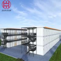 China Luxury Easy Build Modern Container House Steel Modular Windproof for sale
