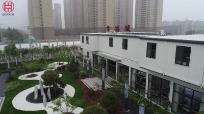 Китай Структура стали снабжения жилищем Prefab 20ft Prebuilt прожития Zontop стальная полуфабрикат полно обеспечила дома контейнера дома продается
