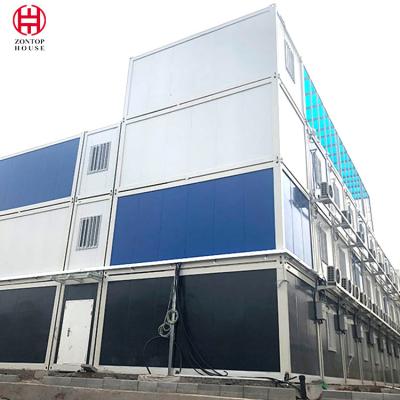 中国 ゾントップの中国の完全で安く運送可能な製造された金属の鋼鉄モジュラー容器の家の家 販売のため