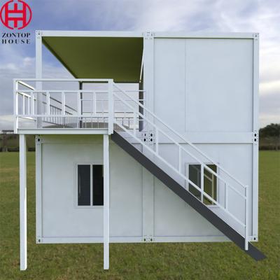 中国 40のFtが用意するゾントップ現代贅沢で速く具体的な20ftはプレハブの家が容器の家をボルトで固定する4つの寝室を組立て式に作った 販売のため