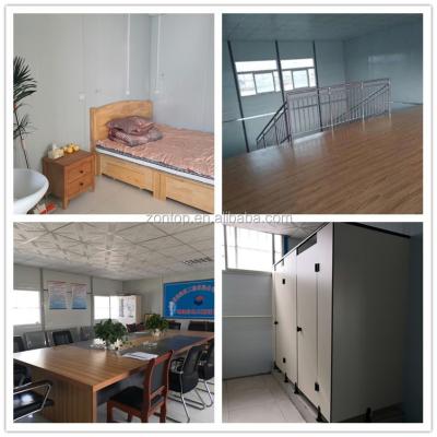 China Zontop Modern Luxury  Easy Assemble Steel Prefabricated 2 Story Frame High Quality 40ft/20ft  Modular Container House for sale