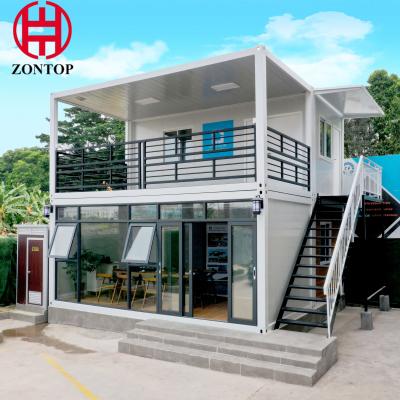 Cina Il portatile moderno del flat pack di Zontop che vive la costruzione prefabbricata di lusso di 40ft Cina si dirige la Camera prefabbricata del contenitore di 3 camere da letto in vendita