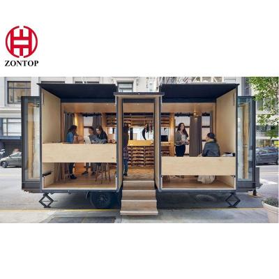 Cina Il portatile moderno del flat pack di Zontop che vive la costruzione prefabbricata di lusso di 40ft Cina si dirige la Camera prefabbricata del contenitore di 3 camere da letto in vendita