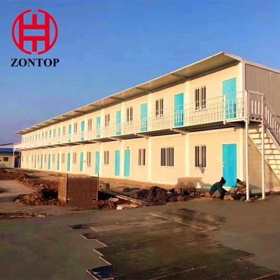 Cina Il portatile moderno del flat pack di Zontop che vive la costruzione prefabbricata di lusso di 40ft Cina si dirige la Camera prefabbricata del contenitore di 3 camere da letto in vendita