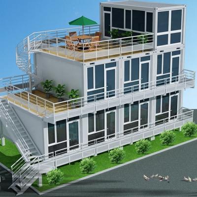 Cina Zontop 20ft che concreti rapidi di lusso moderni 40 Ft aspettano ha prefabbricato la Camera prefabbricata del contenitore di Bolt di 4 case delle camere da letto in vendita