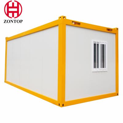 China Zontop Modern Luxury  Easy Assemble Steel Modern Model Design Office Mobile Home Prefabricated  Container Houses for sale
